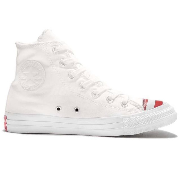 Converse | Shoes | Converse Chuck Taylor Hi Top Usa White Shoes | Poshmark